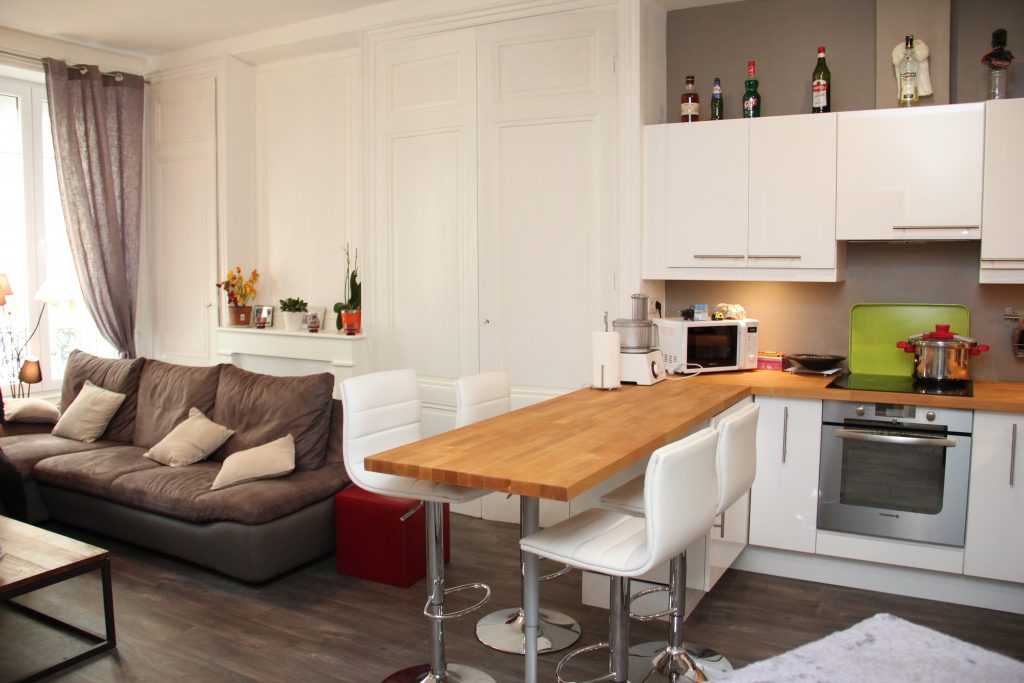 Petite Cuisine Ouverte Sur Salon